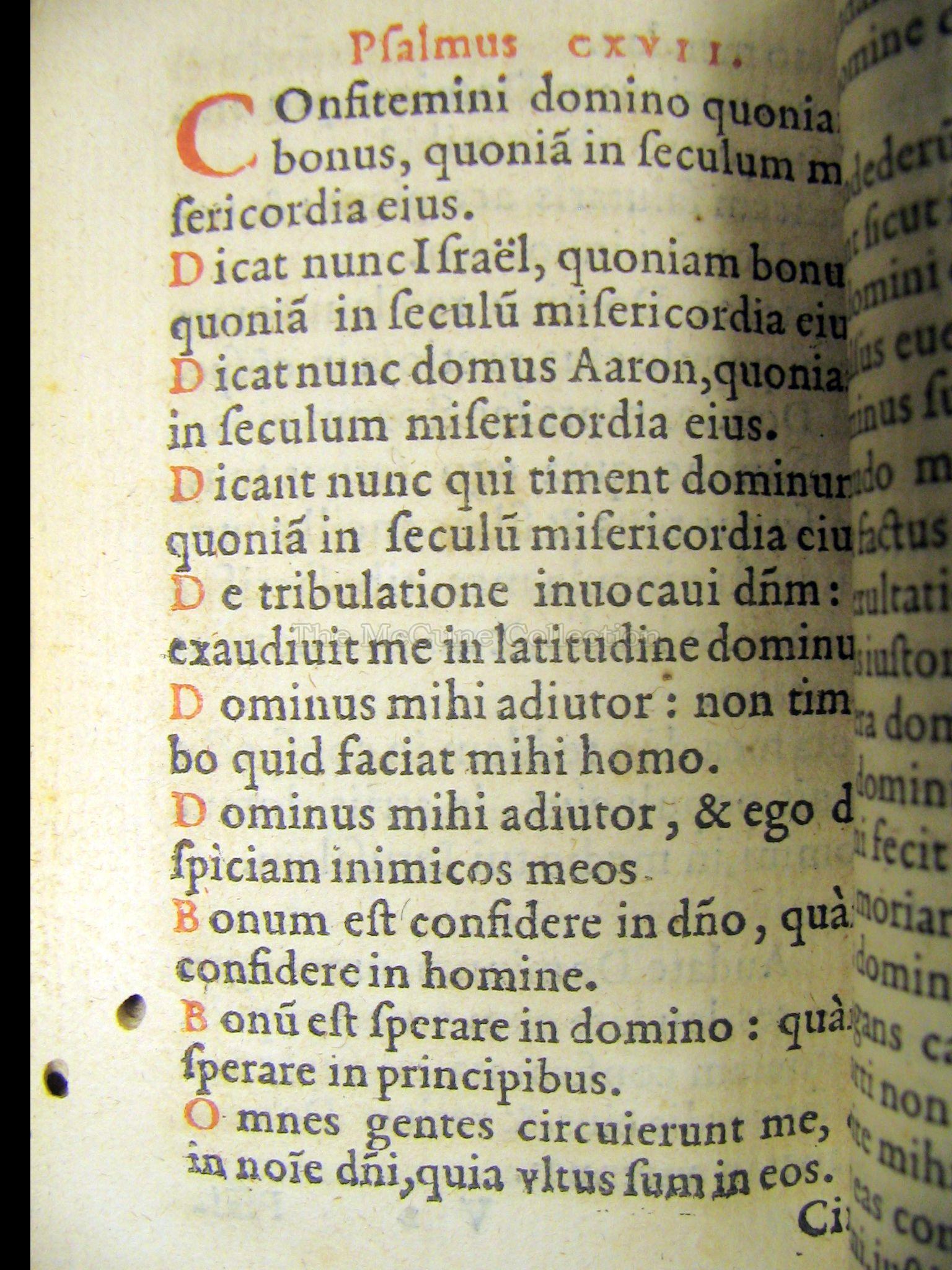 Psalterium Davidis Graece et Latine • The McCune Collection